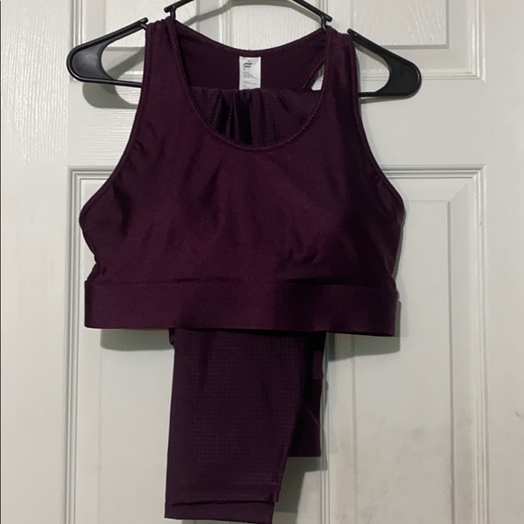 Other | Electric Purple Matching Workout Set | Poshmark